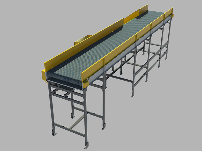 Multidirectional Roller Top Modular Belt Conveyor System - Muvro ...